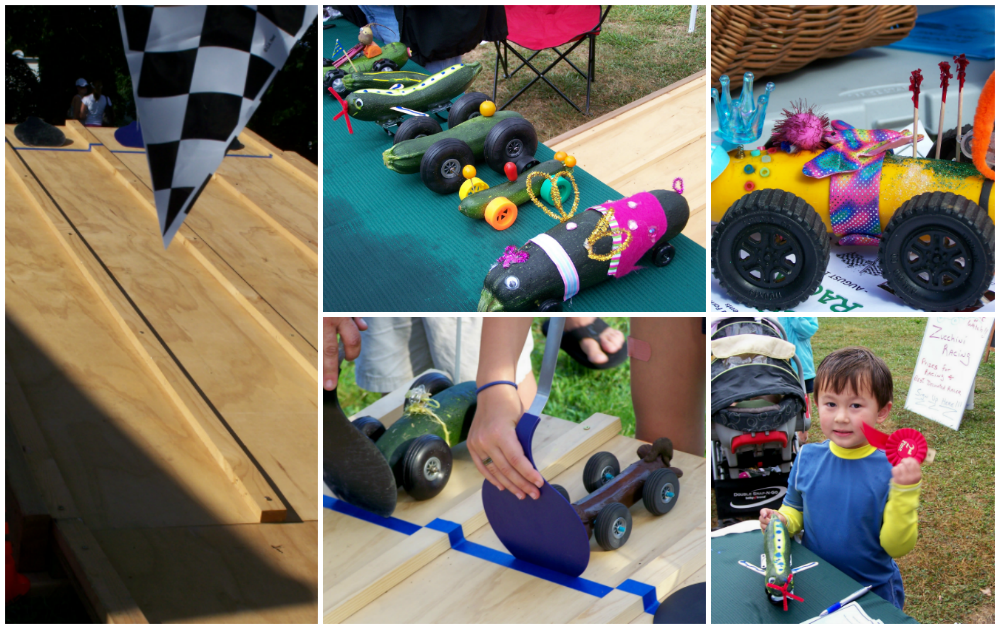 Zucchini Racing Collage » Bucks County Taste